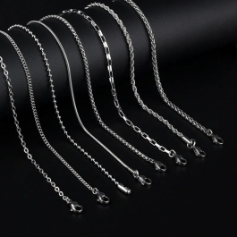 Basic Ball Bead Chain Keel Chain Hemp Flowers Chain Titanium Steel ...